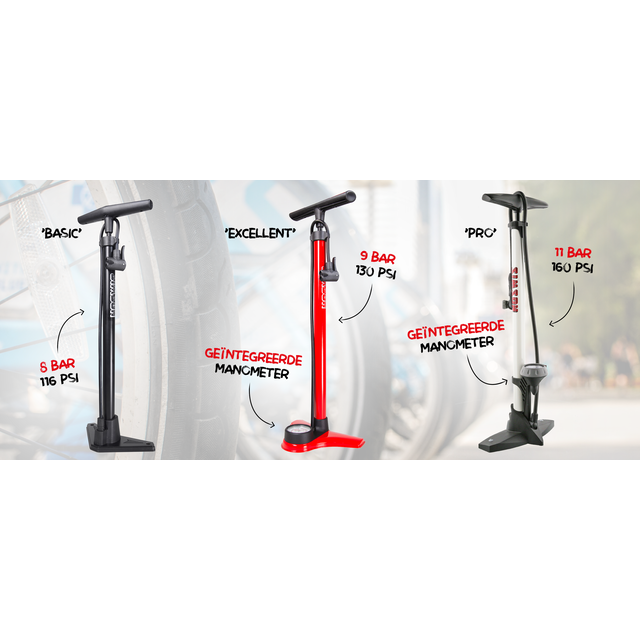 Fietspomp nodig? Ga voor de Simson hogedrukpompen! - Simson