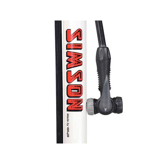 Simson Hogedrukpomp 'Pro', met manometer - Simson